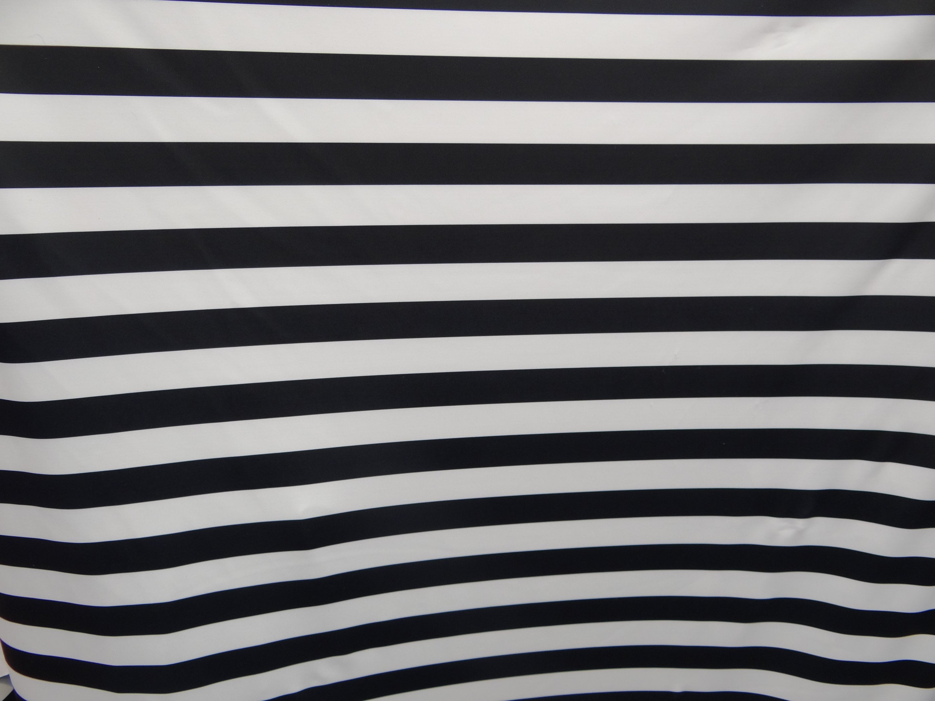 Black One Inch Stripe Spandex – Shavali Fabric